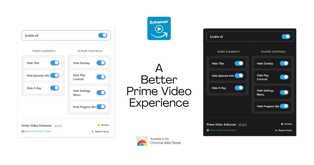 Prime Video Enhancer - A Better Prime Video Experience